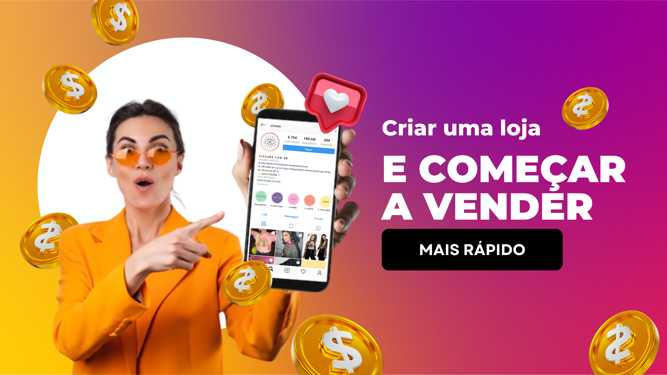 Como Criar Loja No Instagram 3 Passos Para Vender Logo Exploud